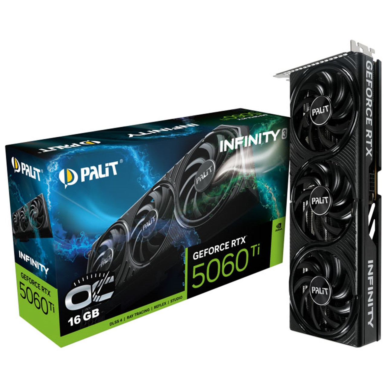 Palit RTX 5060 Ti Infinity 3 OC 16GB – Kompakt AI-ydeevne - PROconsult